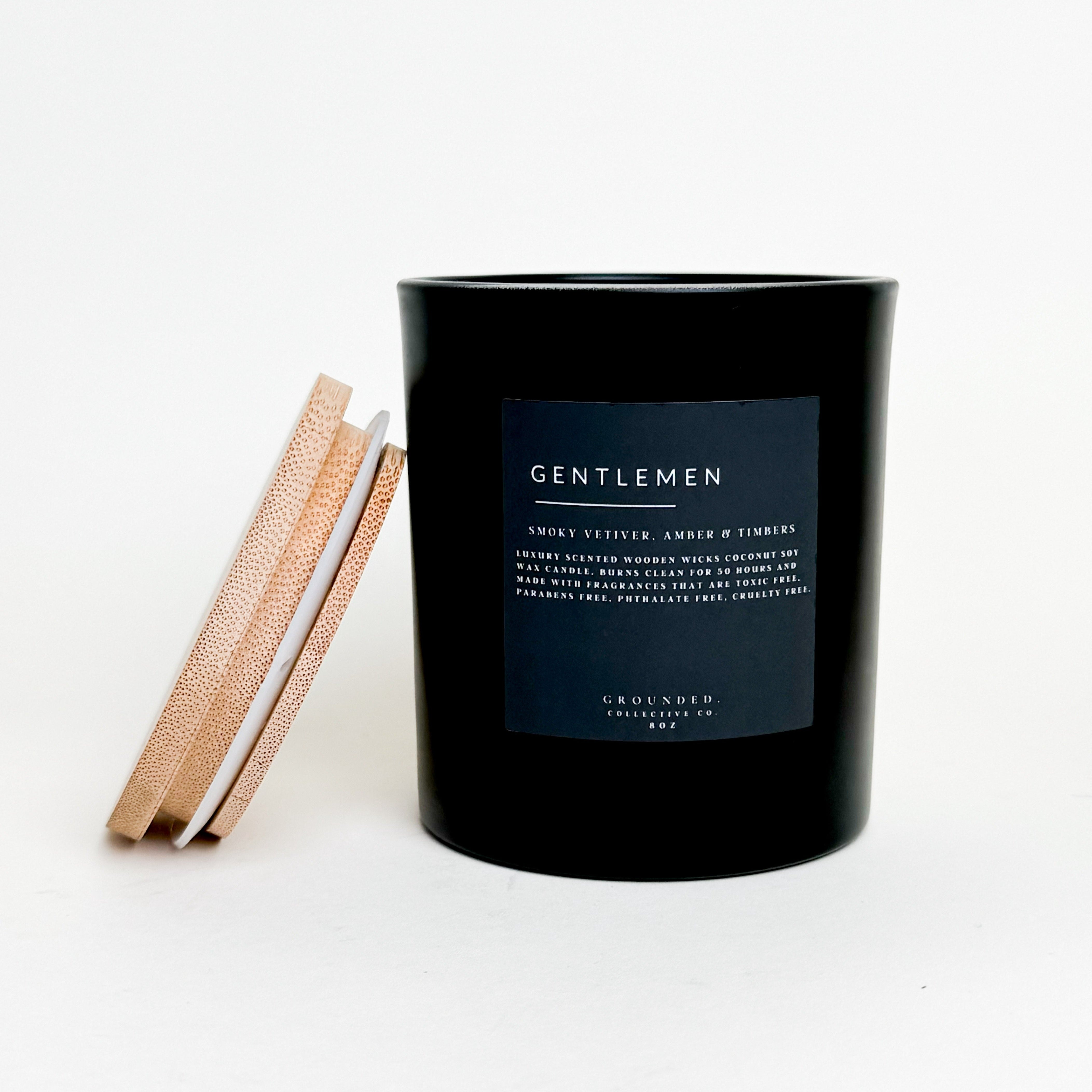 Gentlemen's Candle – Grounded Collective Co.